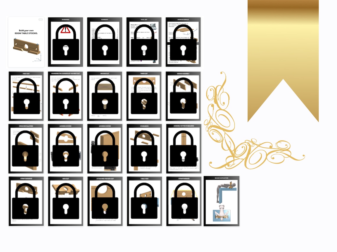 Build Your BDSM TABLE PILLORY for Bondage - Etsy