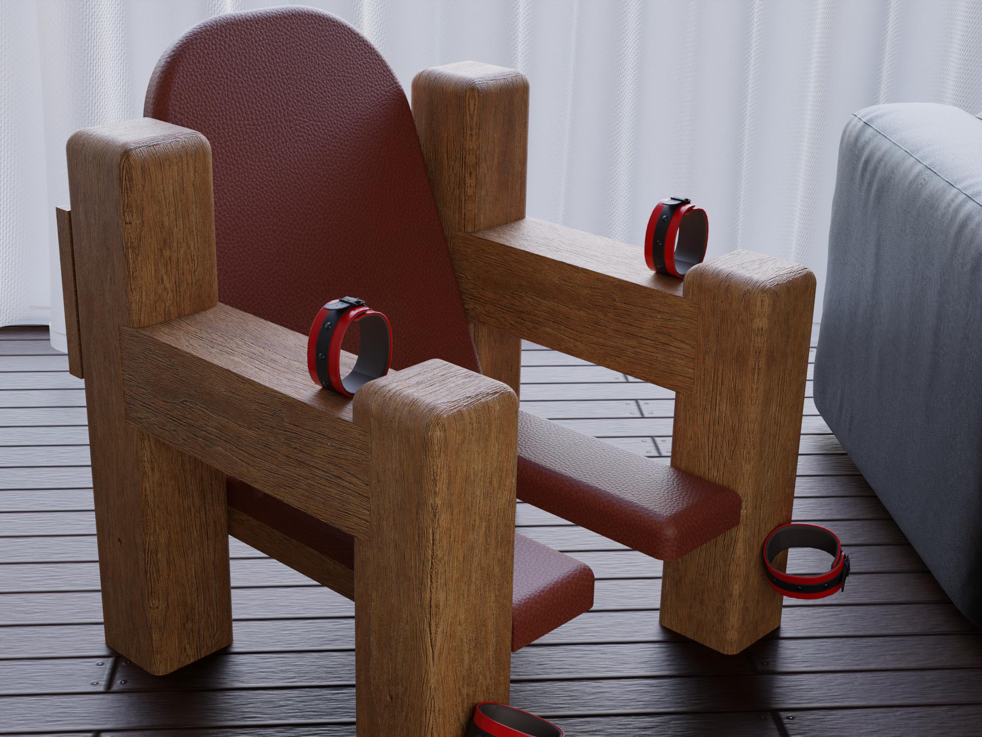 Diy Bdsm Chair Blueprint Erotic Bondage Furniture Plans Pdf