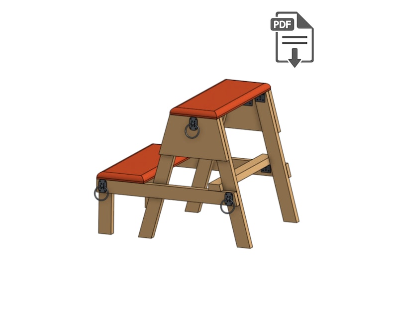 Adjustable Spanking Bench Construction Plan, DIY Bondage Furniture (PDF ...