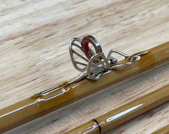 Fly Rod Sport King Model 64 tonkin Cane 3PC Bamboo Fly Rod Approx 8.5 ...