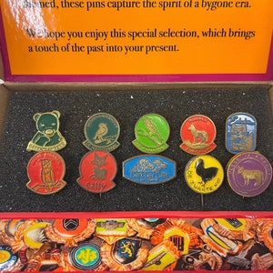 1960s Vintage Historical Metal Hand-picked Valuable Pin Collections ...