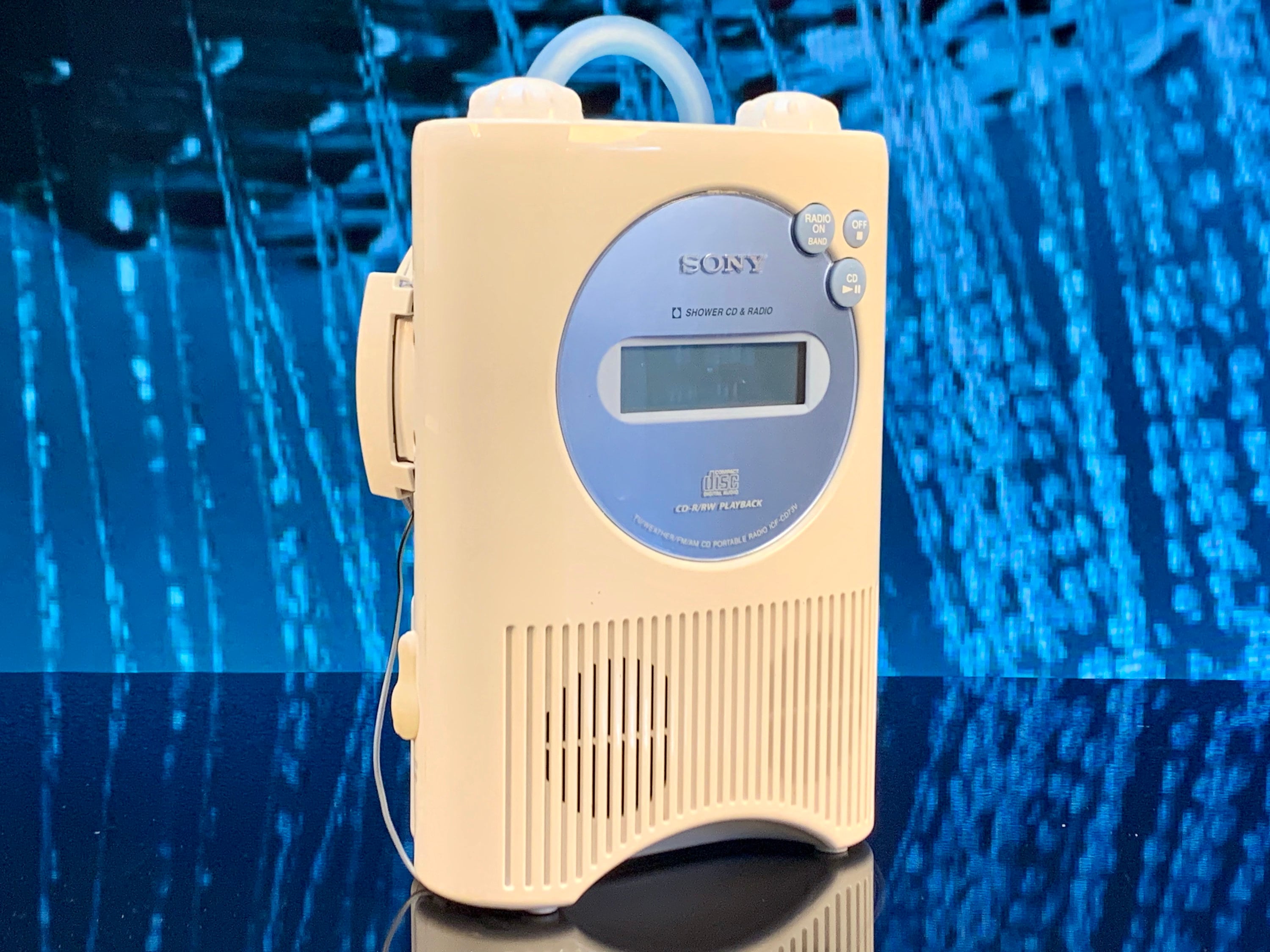 Sony ICF-CD73V Shower CD Player Vintage Vibes for Modern Tunes - Etsy
