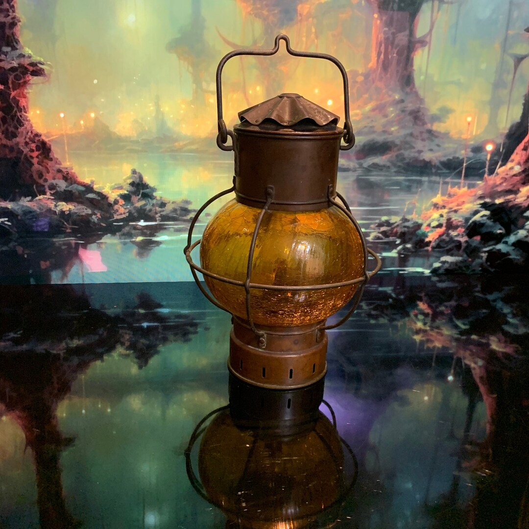 Beautiful Vintage Kerosene Lantern Garden Lantern - Etsy
