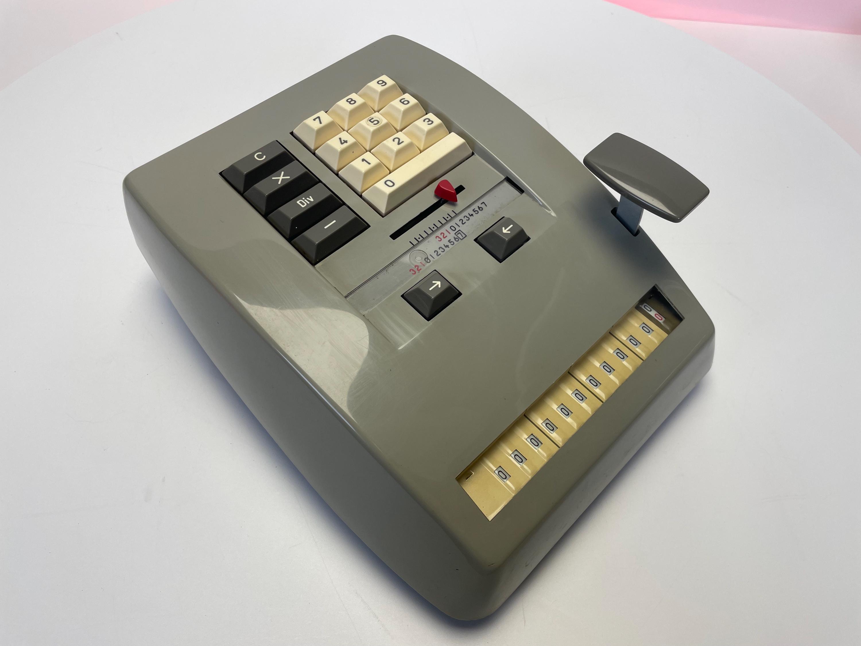 50s Contex-10 Desktop Minimalistic Vintage Calculator, 1950s ...