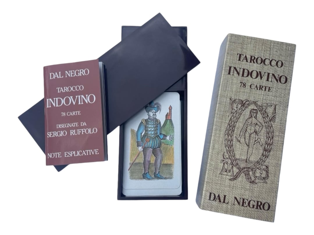 1979 Tarocco Indovino, Dal Negro First Edition OOP Cards, Rare Vintage ...