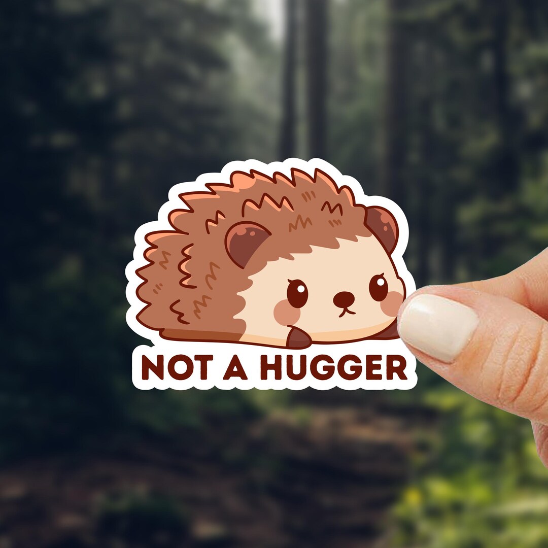 Not A Hugger Sticker for Water Bottle Sticker Waterproof Car Decal for ...
