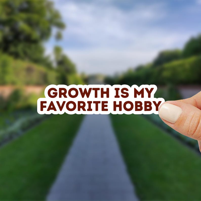 Growth Mindset Frog Sticker Self-love Goal Setting Motivation Sticker ...