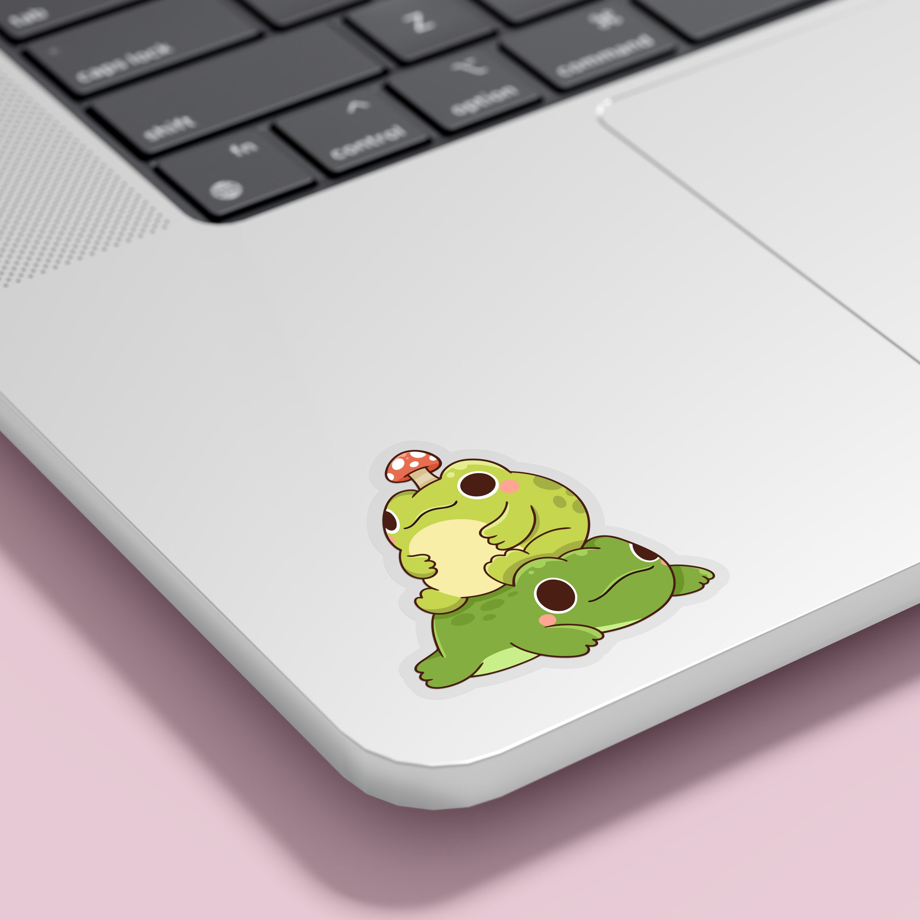 Cute Frog Sticker Fat Frog Sticker Mushroom Froggie Sticker Laptop ...