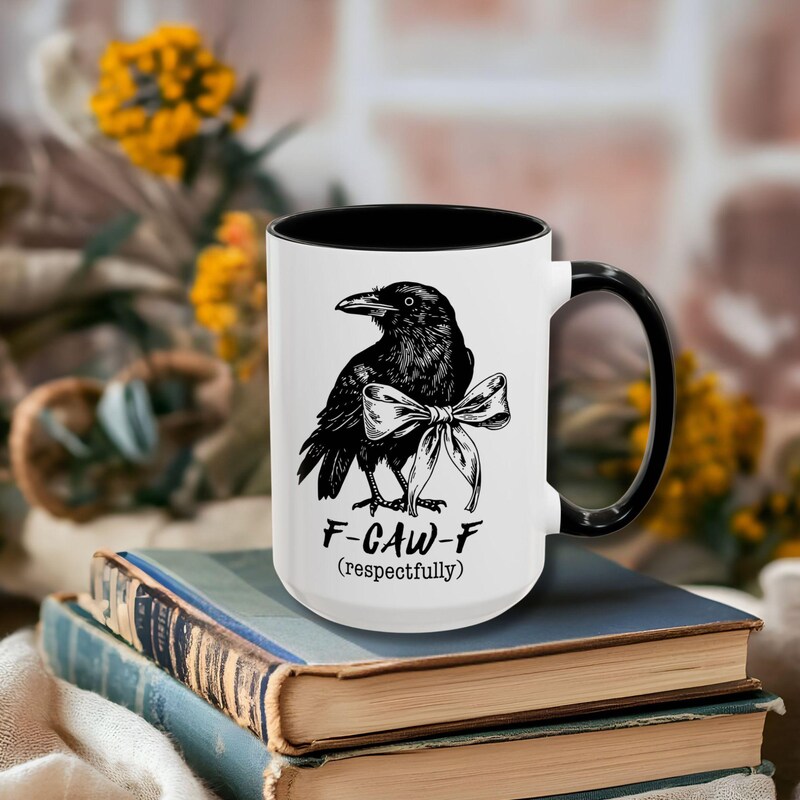 F Caw F Coffee Mug - Etsy