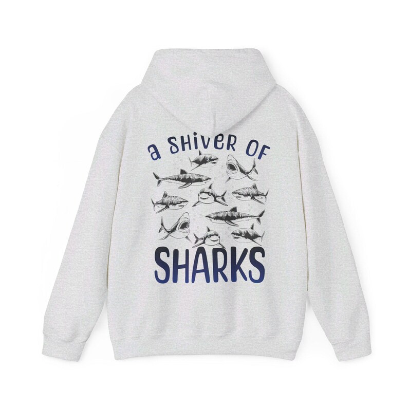 Shark Hoodie Mermaidcore Clothing Respect the Locals Ocean Animal Shirt ...