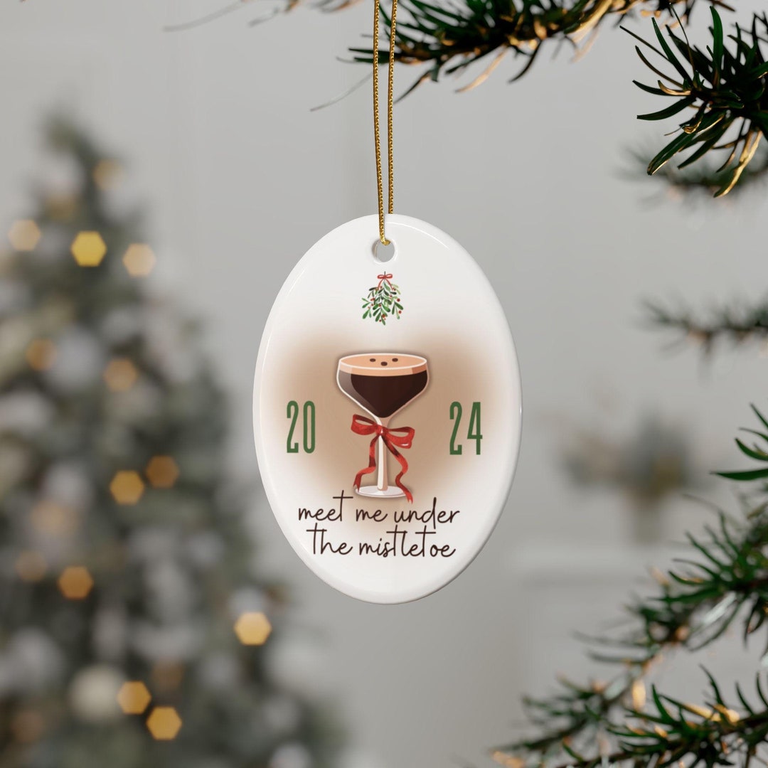 Espresso Martini Christmas Ornament 2024 Signature Cocktail Keepsake ...
