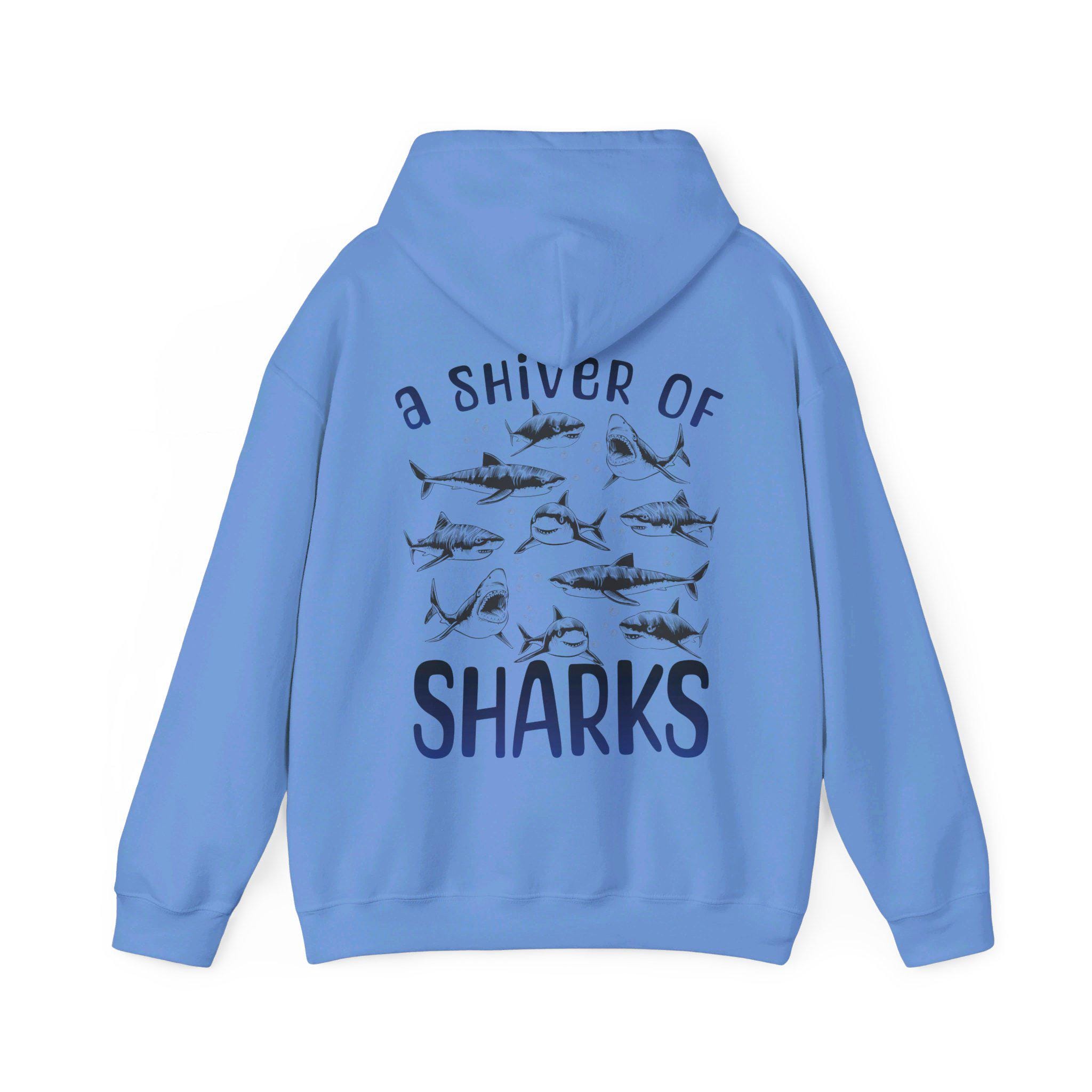 Shark Hoodie Mermaidcore Clothing Respect the Locals Ocean Animal Shirt ...