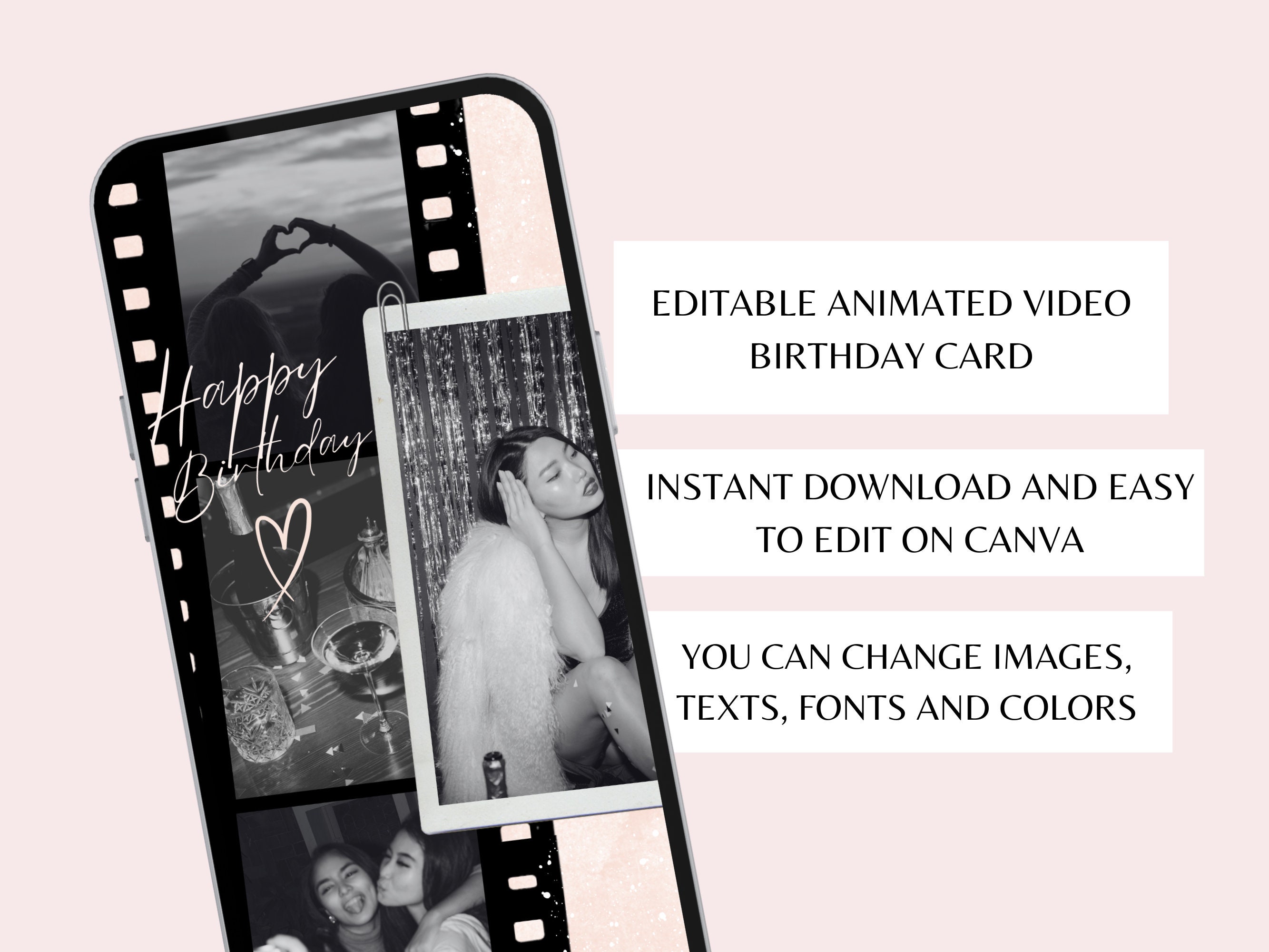 Animated Birthday Card, Video Card, Digital Video Birthday Card ...
