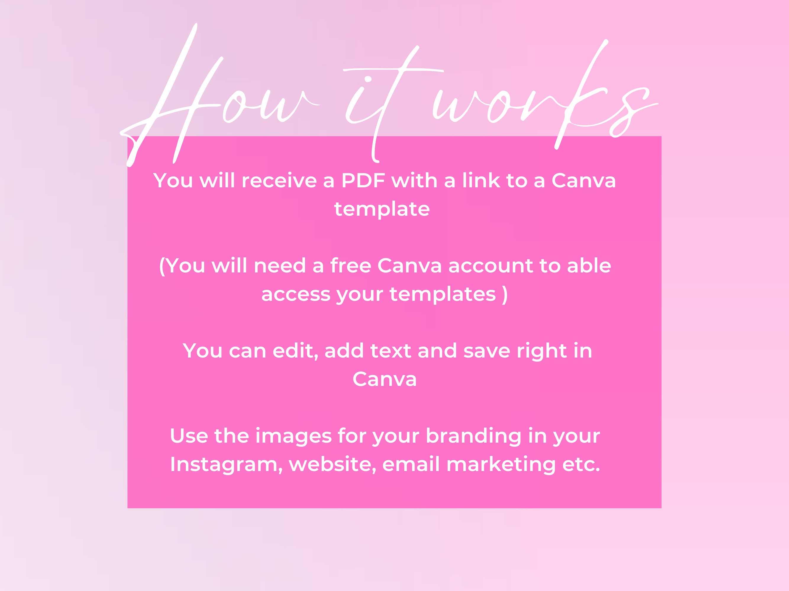 Work From Home Pink Faceless Reels Instagram Stock Images Digital ...