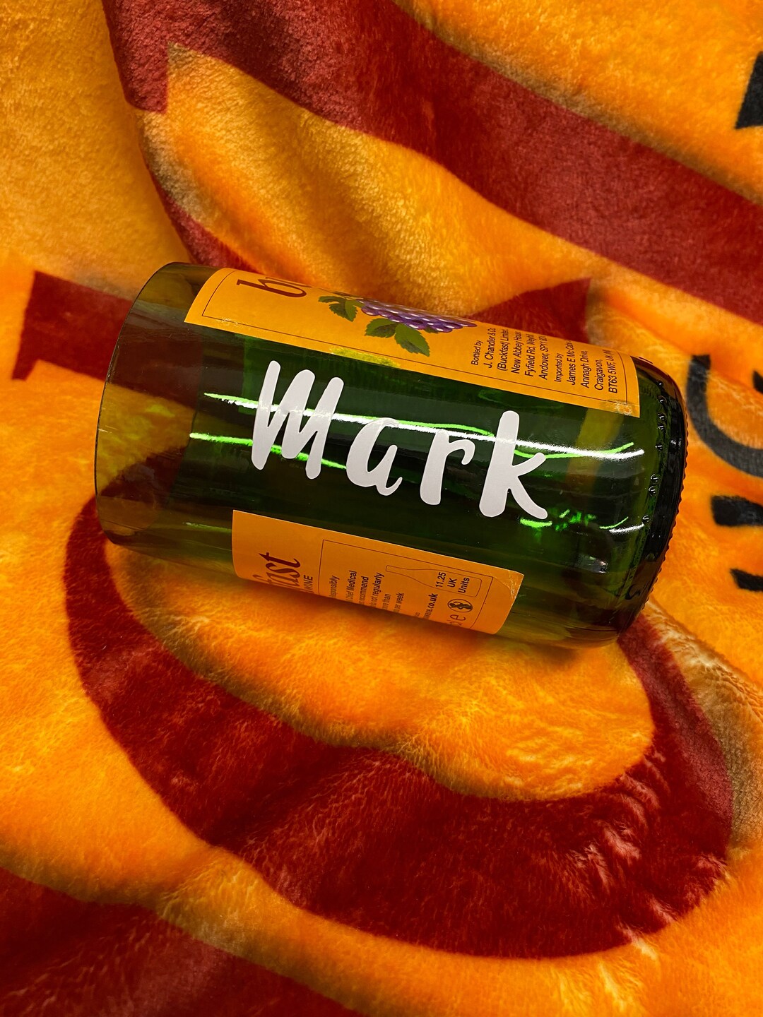 Buckfast Bottle Glass - Personalised - FREE POSTAGE - Gift Bag - Etsy UK