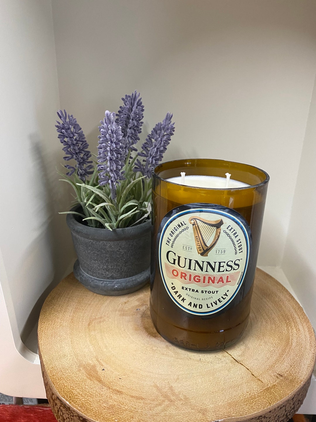 Guinness Bottle Candle Large 500ml - Free Postage! - Free Gift Wrap ...