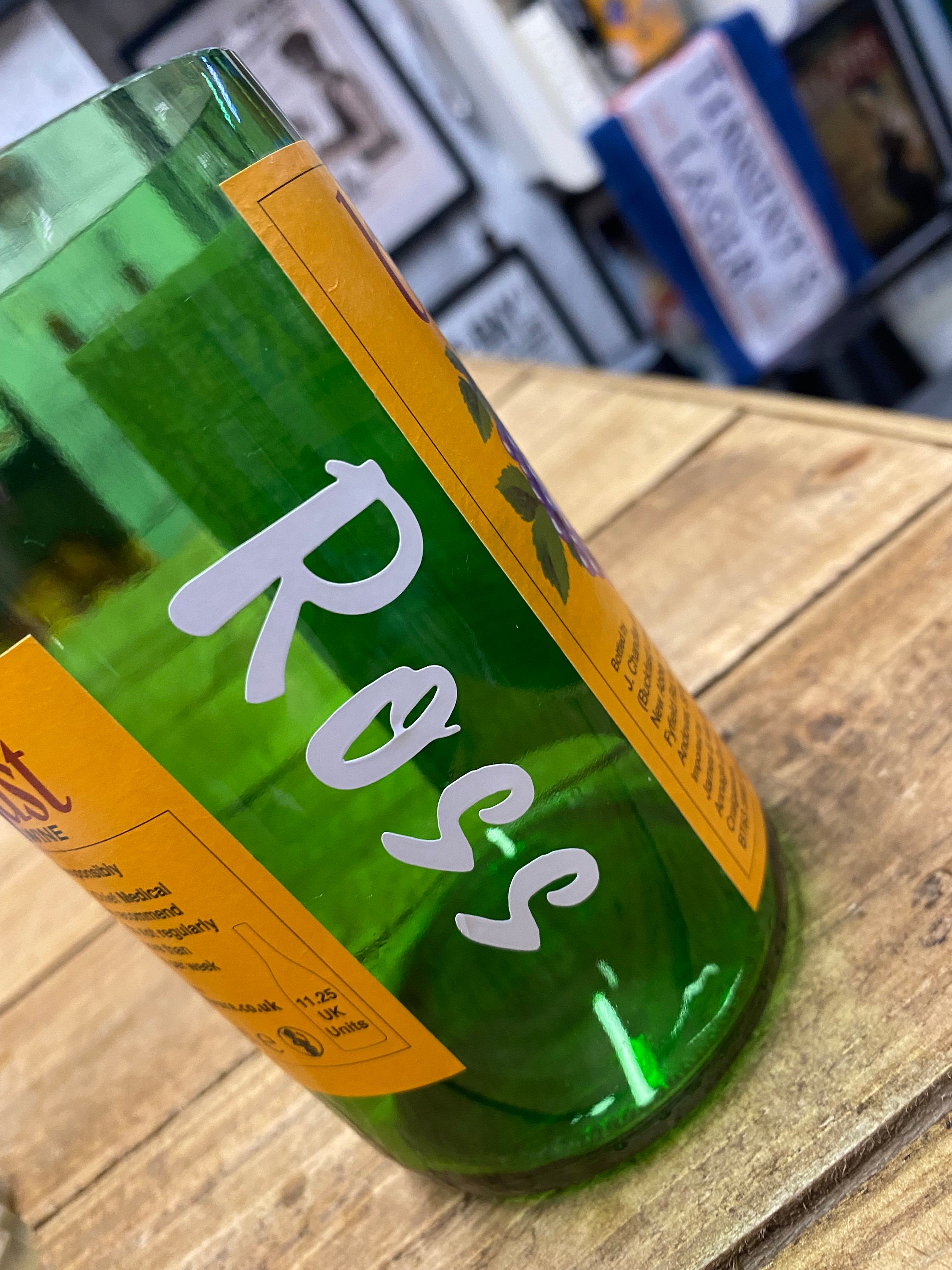 Buckfast Bottle Glass Personalised FREE POSTAGE Gift Bag - Etsy UK