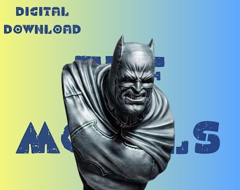 Btmn Super Diorama Model STL File STL Model 3D Easy Printable File - Etsy