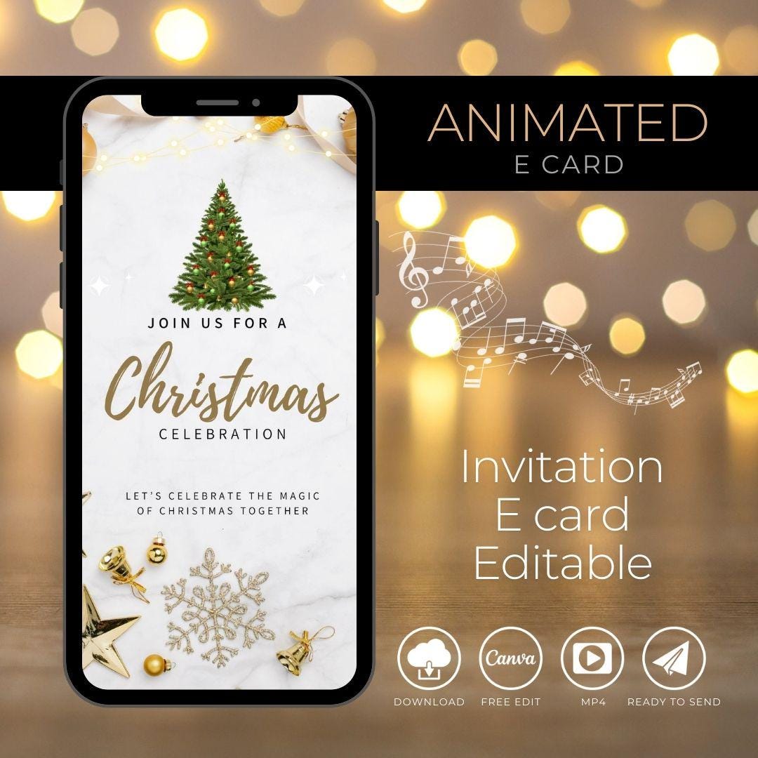 Christmas Party Invitation : Celebrate the Joy of the Season, Ecard ...