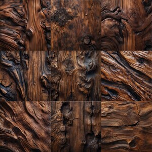 65 Wood Texture Designs, Digital Wood Textures Bundle, Digital File ...