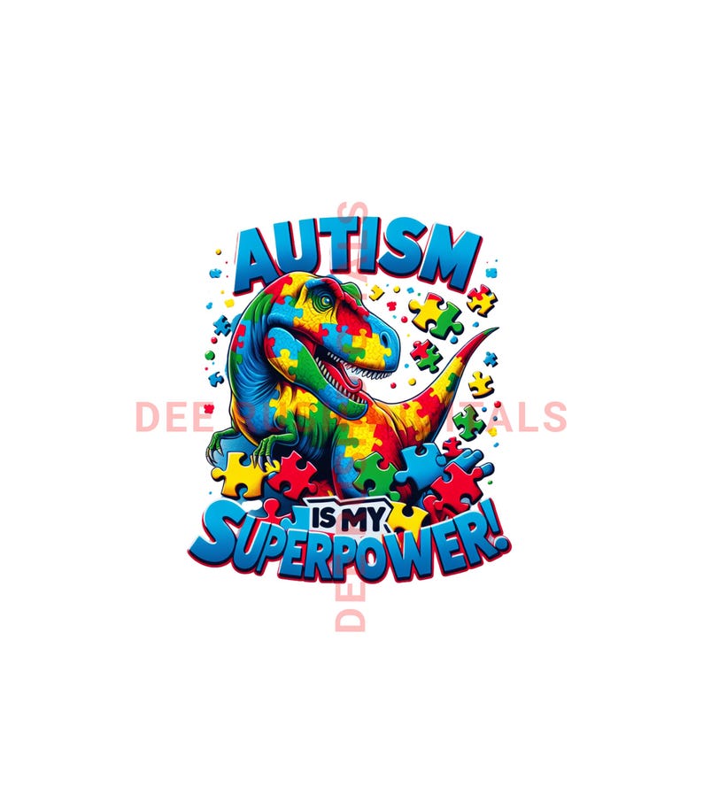 Autism is My Superpower Png Bundle, Autism Awareness Sublimation Design ...