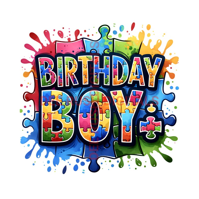 Autism Birthday Family - Etsy