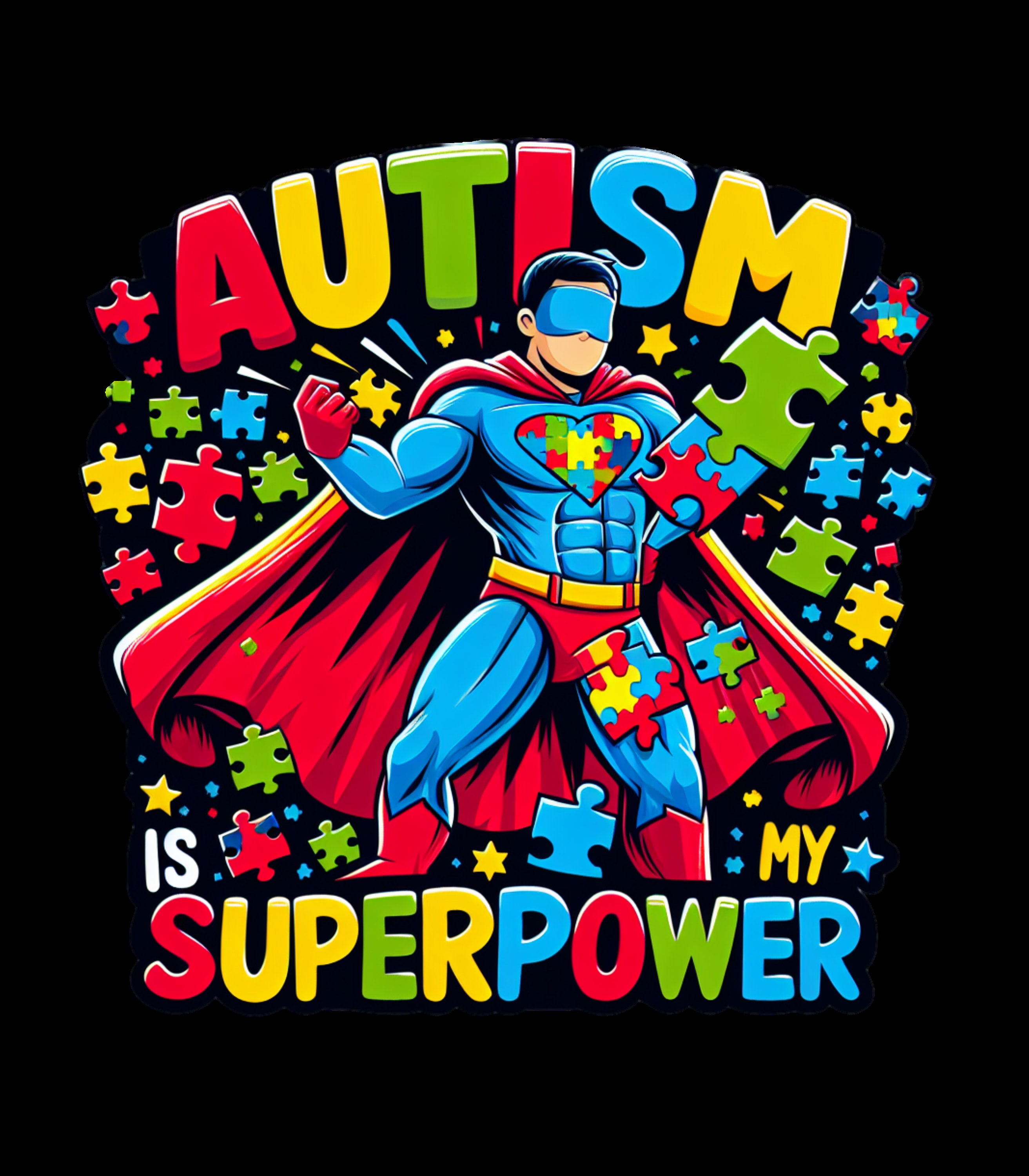 Autism is My Superpower Png Bundle Autism is My Super Power Png Digital ...