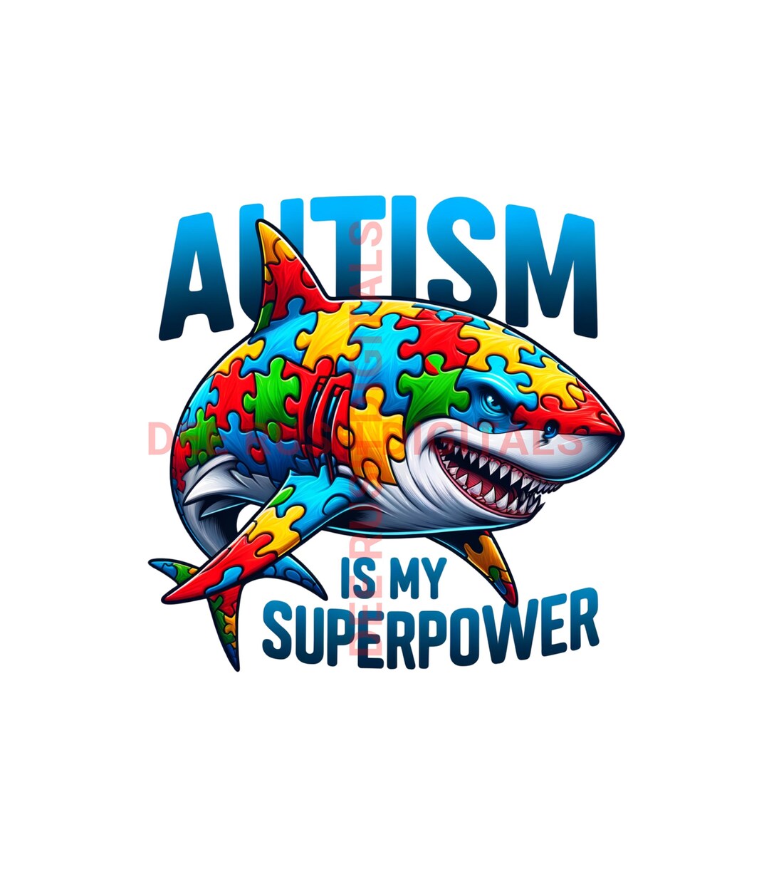 Autism is My Superpower Png, Autism Shark, Autism Shark Png, Autism ...