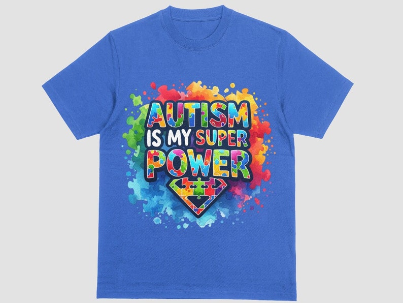 Autism is My Superpower PNG: Superhero Puzzle Design (digital Download ...