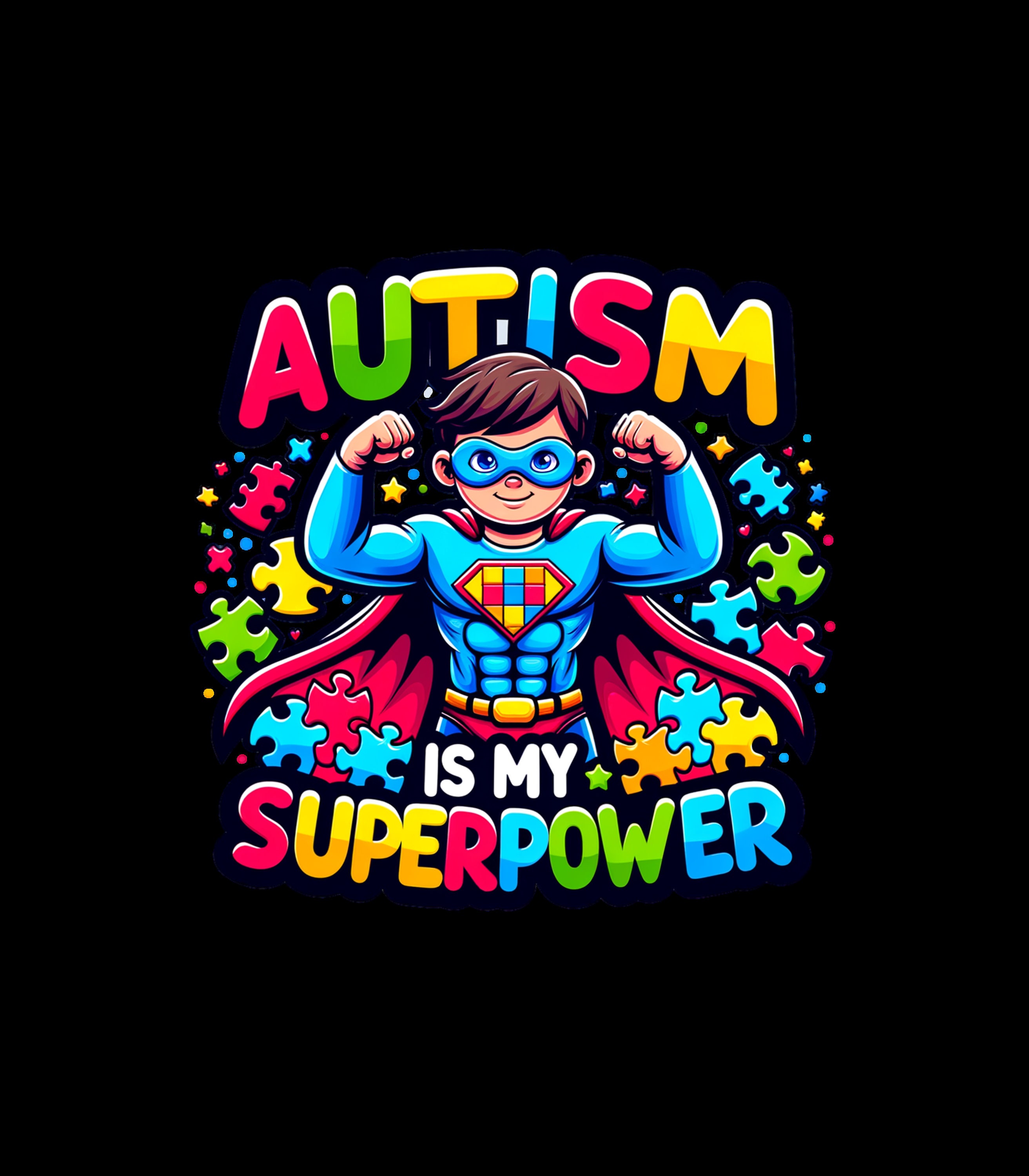 Autism is My Superpower Png Bundle Autism is My Super Power Png Digital ...