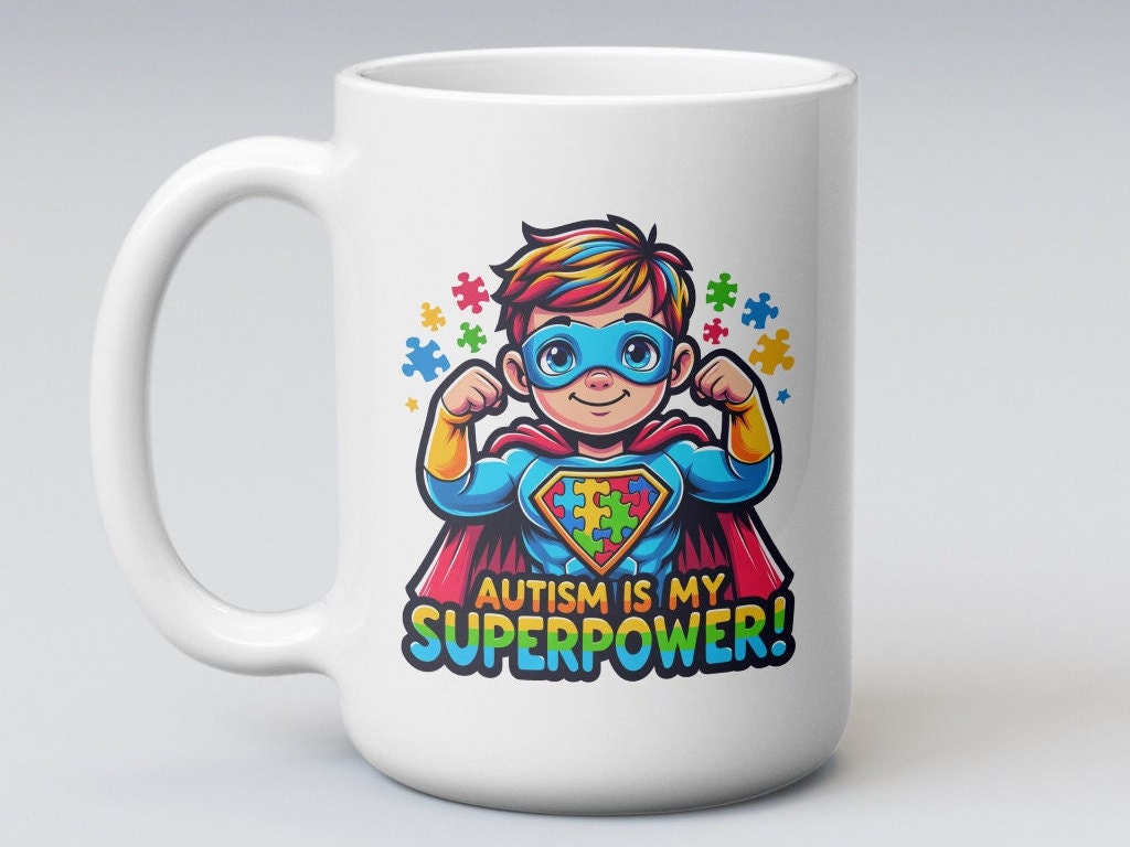 Autism is My Superpower Png, Autism Superhero Png, Autism Boy Png ...
