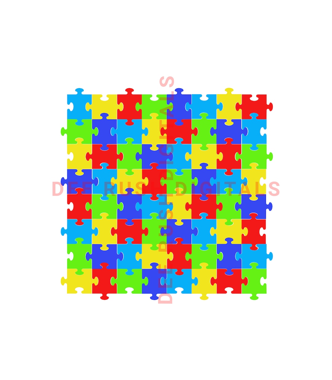 Autism Puzzle Background Png Autism Puzzle Pattern Png Autism Awareness ...
