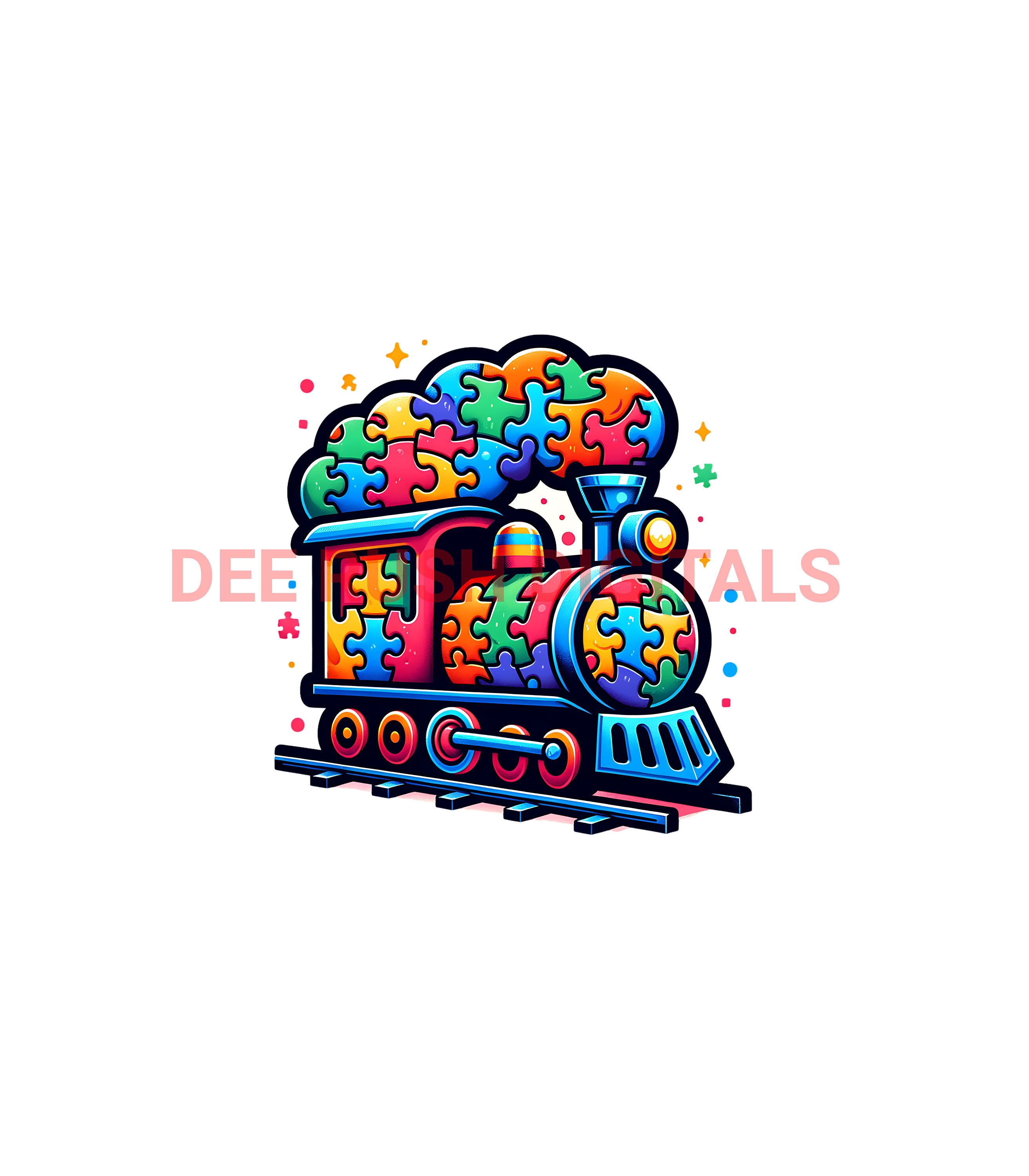 Autism Puzzle Train Png Autism Train Png Train Autism Awareness Png ...