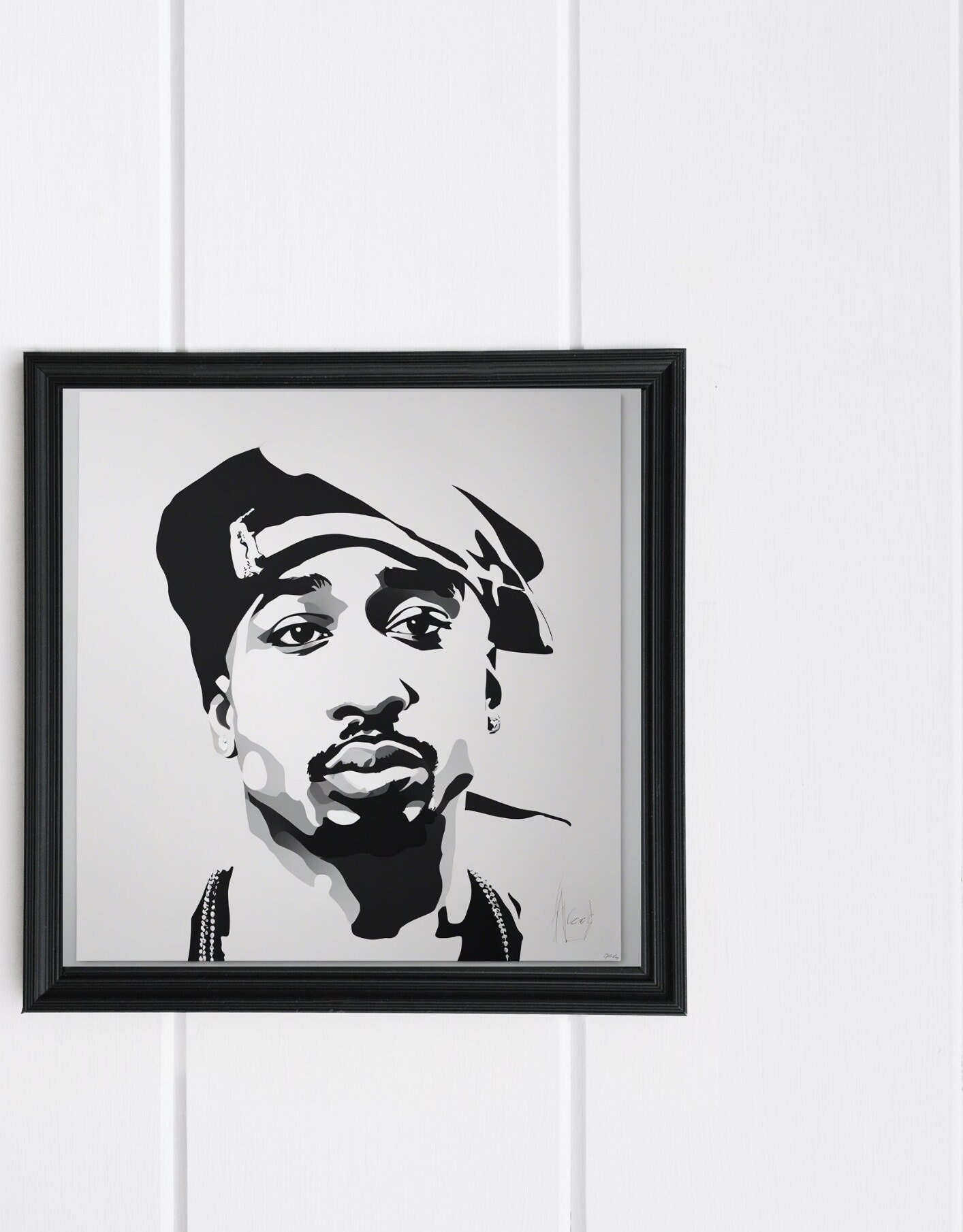 Tupac II Art Tupac Shakur II Modern Art Tupac - Etsy