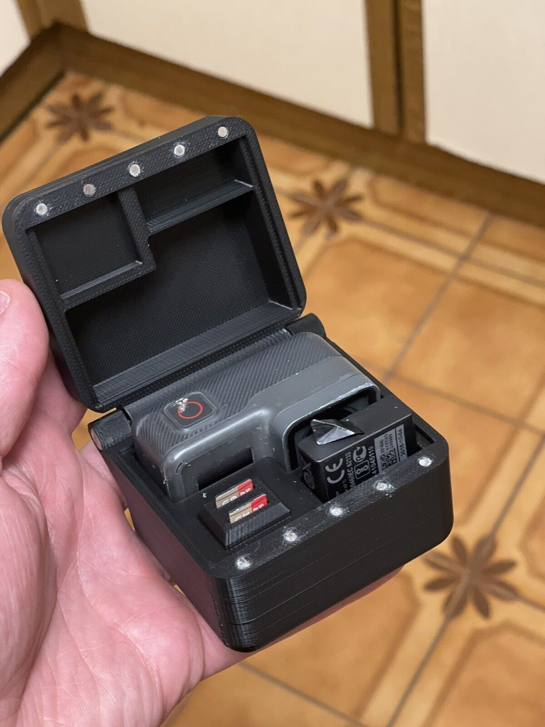 Custom 3D Printed Hard Clam Case for Gopro Hero 5/6/7 - Durable ...