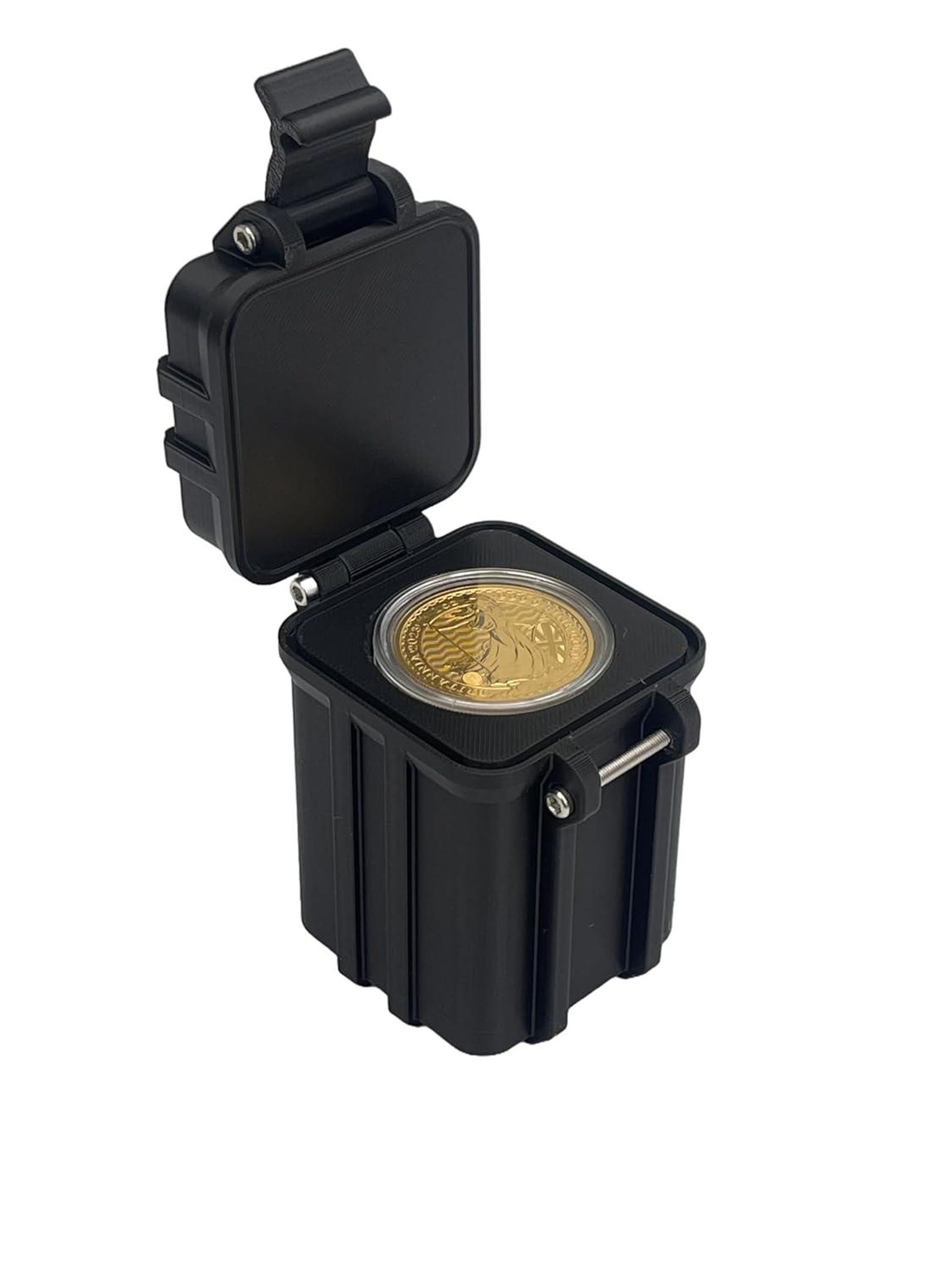 Empty Coin Storage Case for 1oz Gold Britannia Coins, Holds 10 Capsules ...