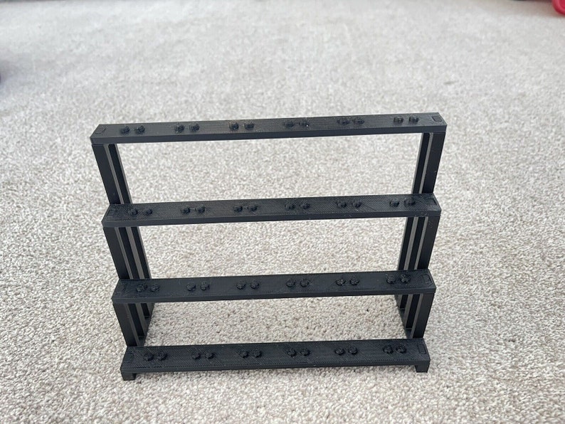 Elegant 3D Printed Display Stand for 24 LEGO Minifigures Perfect for ...