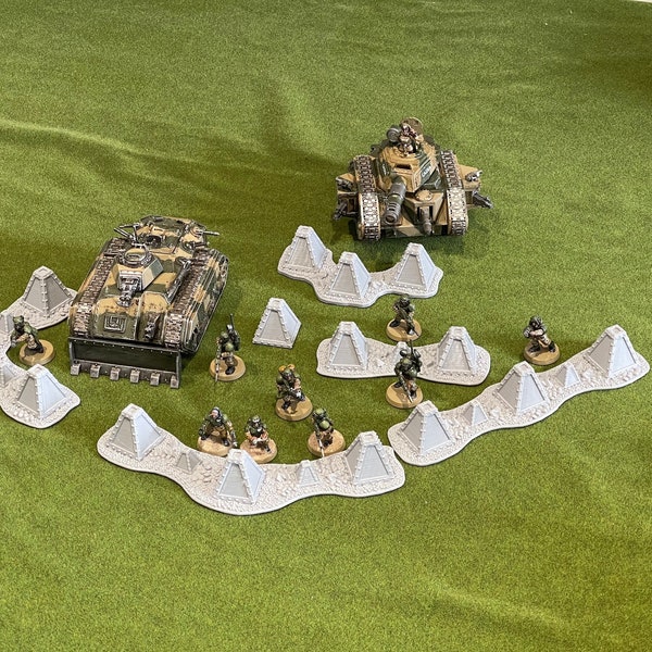 40k Terrain Tank Trap - Etsy