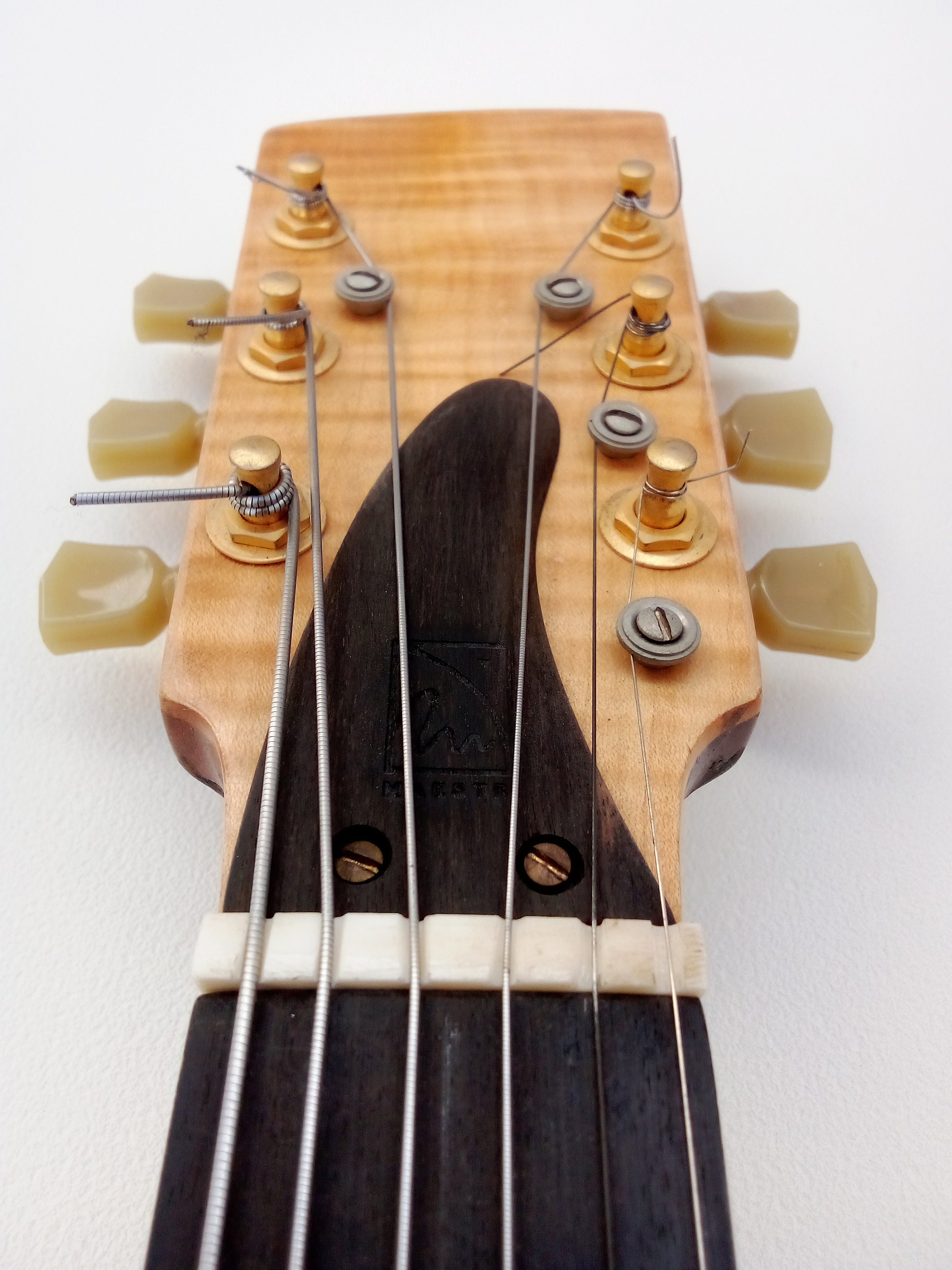 Reclaimed Wood Semiacousticfretless Guitar Gibson Pickup Walnut Arm ...