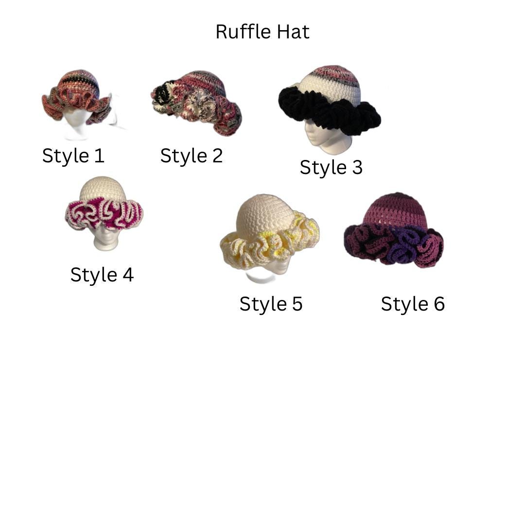 Ruffle Hats - Etsy
