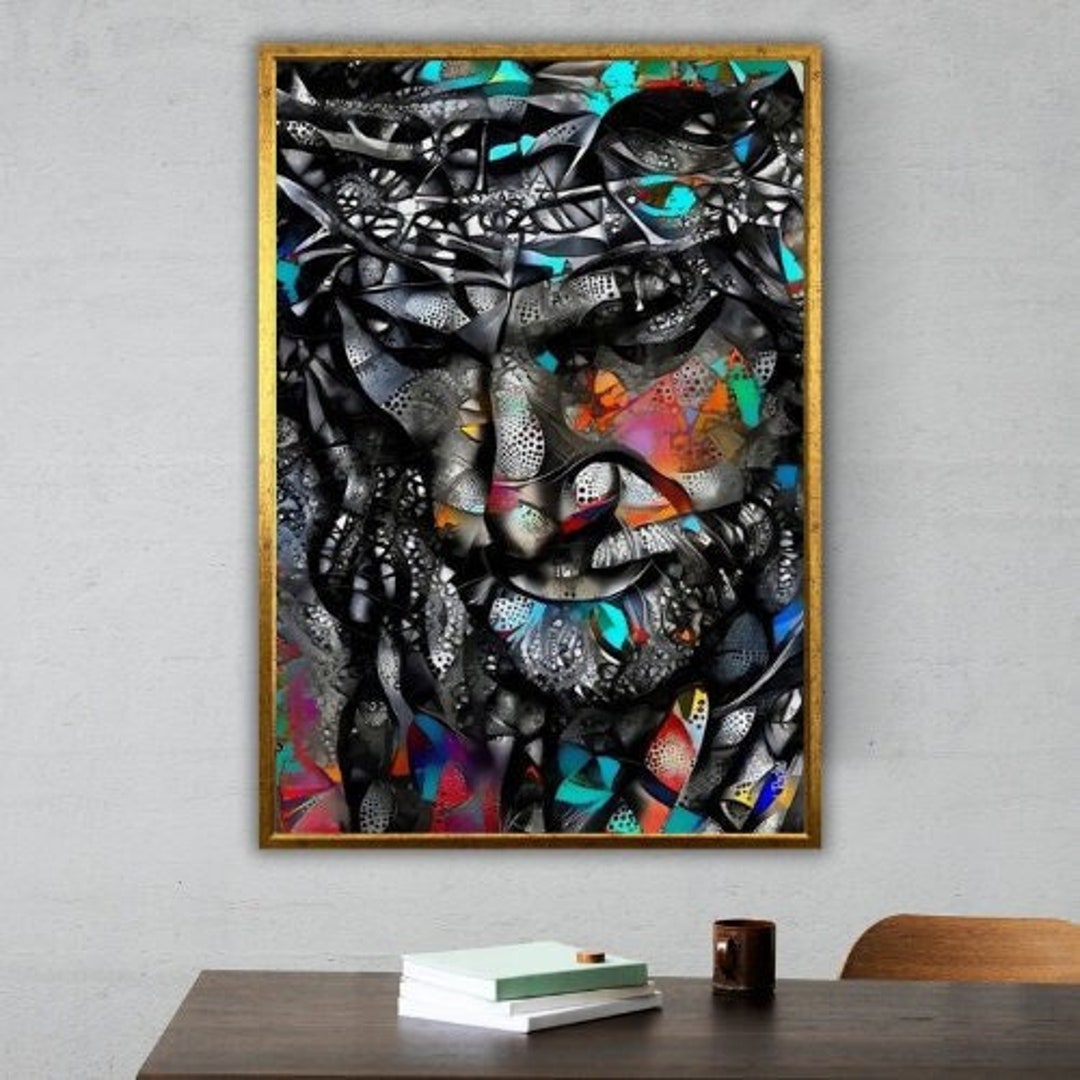 Léa Roche Canvas Wall Art, Ready to Hang, Modern Home Decor, Gift Idea ...