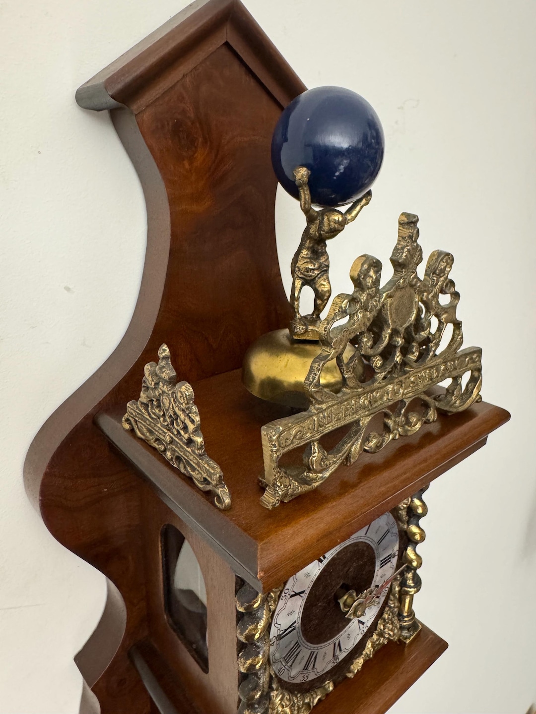 Very Well Maintained Zaanse Wall Clock Zaandam Holland With Pear ...