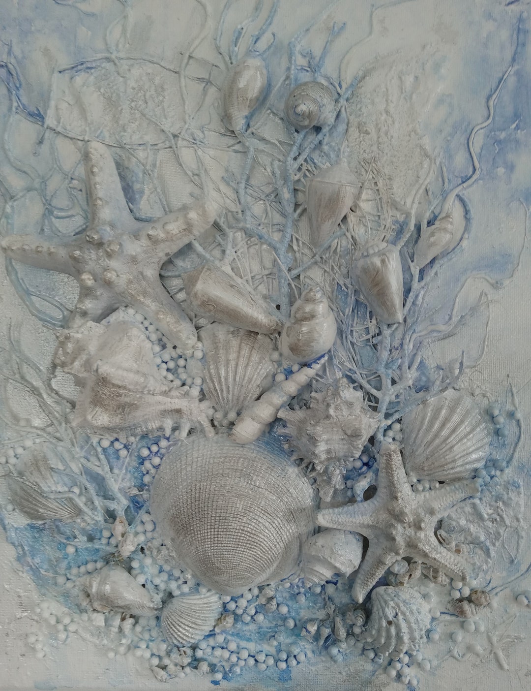 SEASHELL WALL ART - Etsy