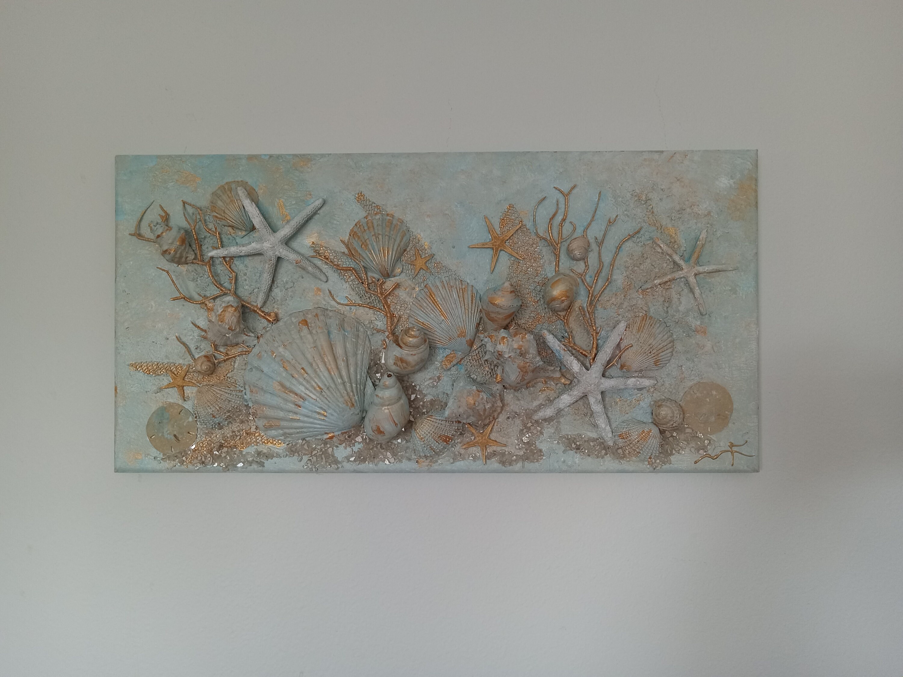 Coastal Decor Shell Wall Art - Etsy