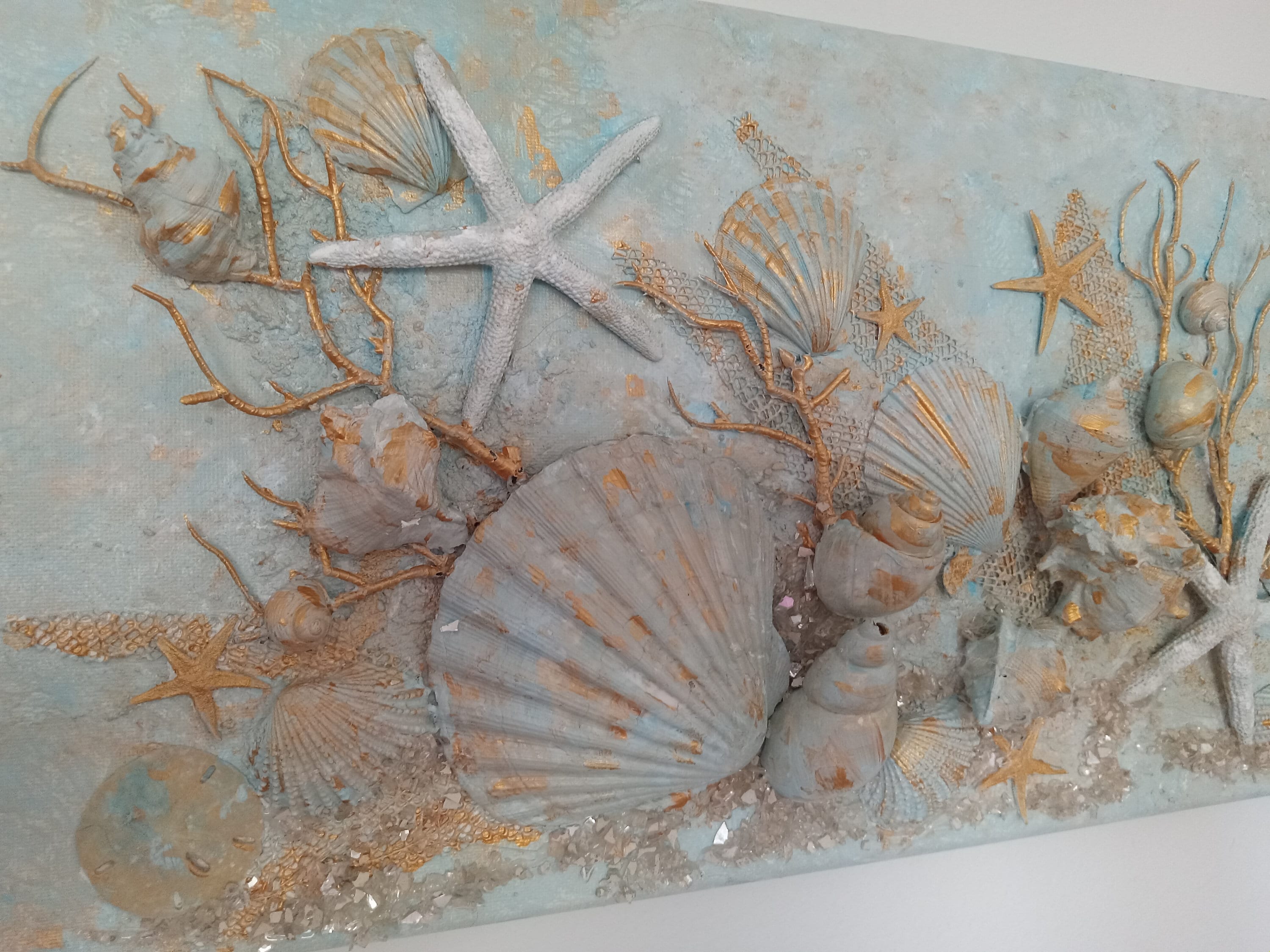 Coastal Decor Shell Wall Art - Etsy