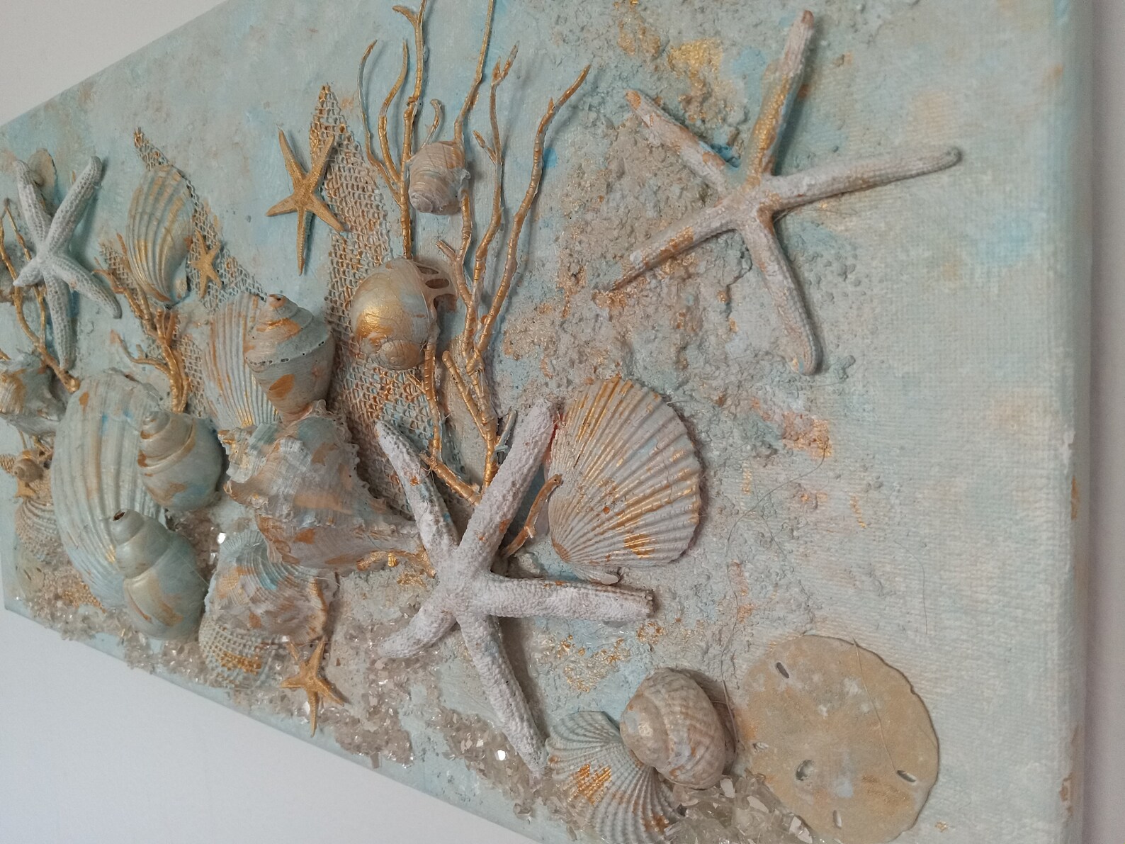 Coastal Decor Shell Wall Art - Etsy