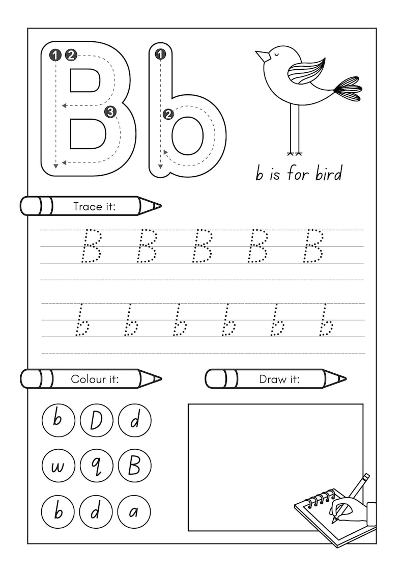 Alphabet Coloring Pages Preschool Coloring Pages Preschool Activity ...