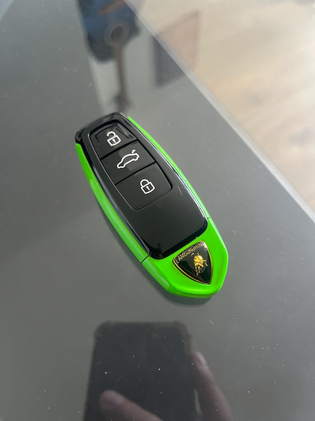 Lamborghini Urus Dummy Car Key Green - Etsy