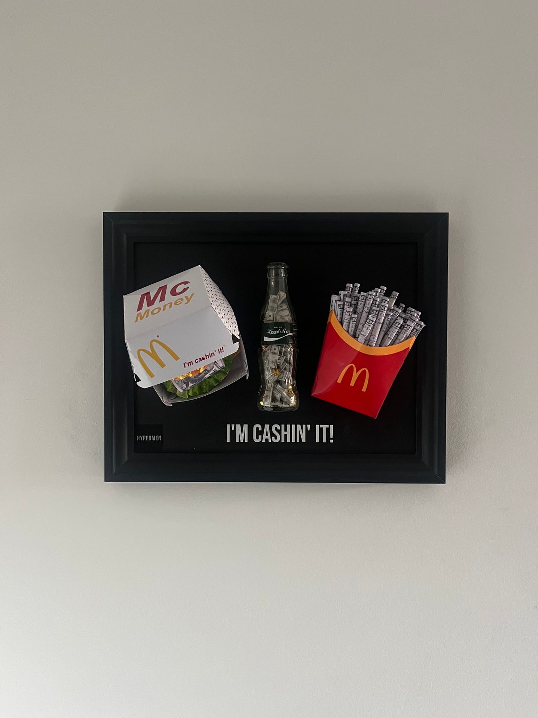 The Money Menu Frame - Etsy