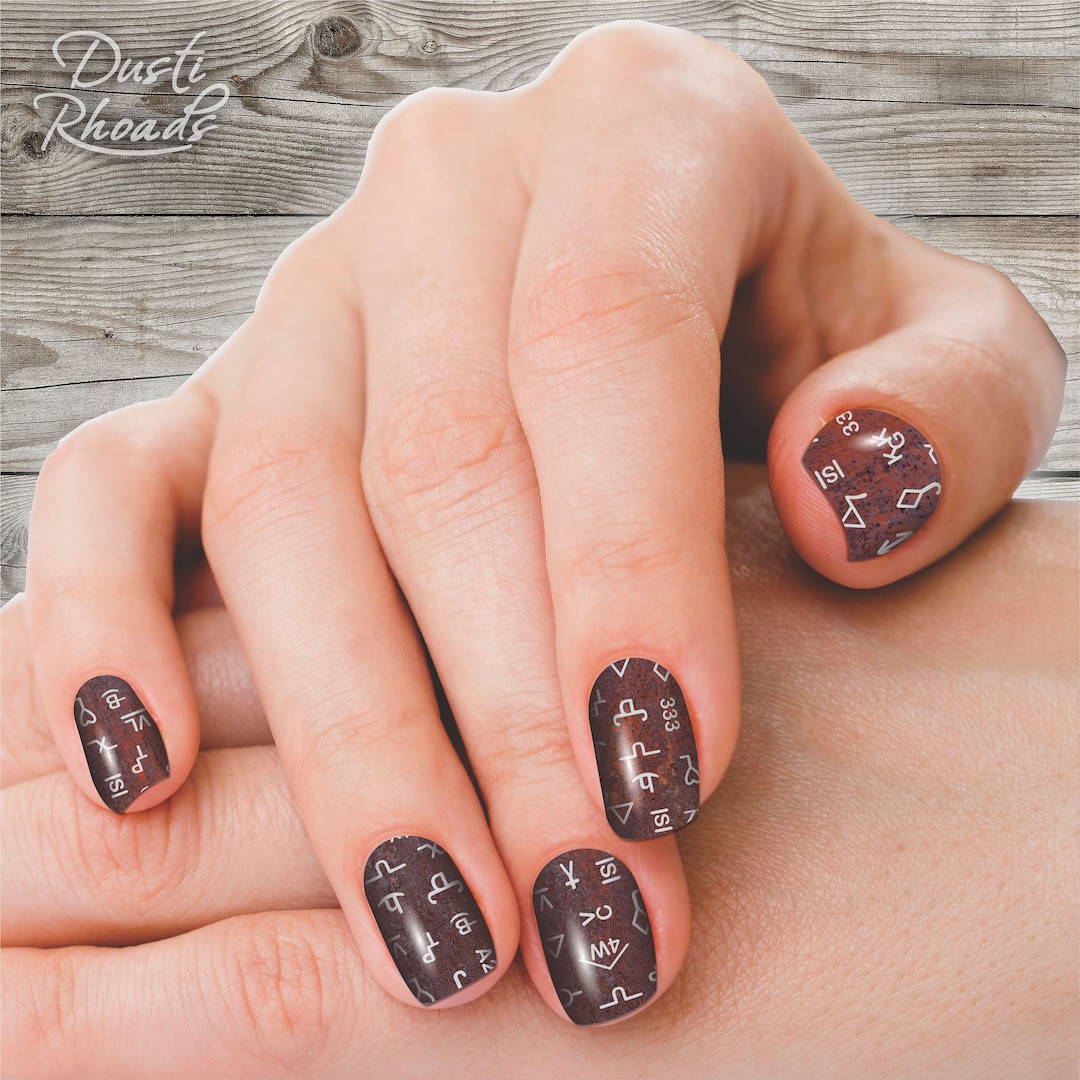 Rusty Brands Nail Polish Strips - Etsy